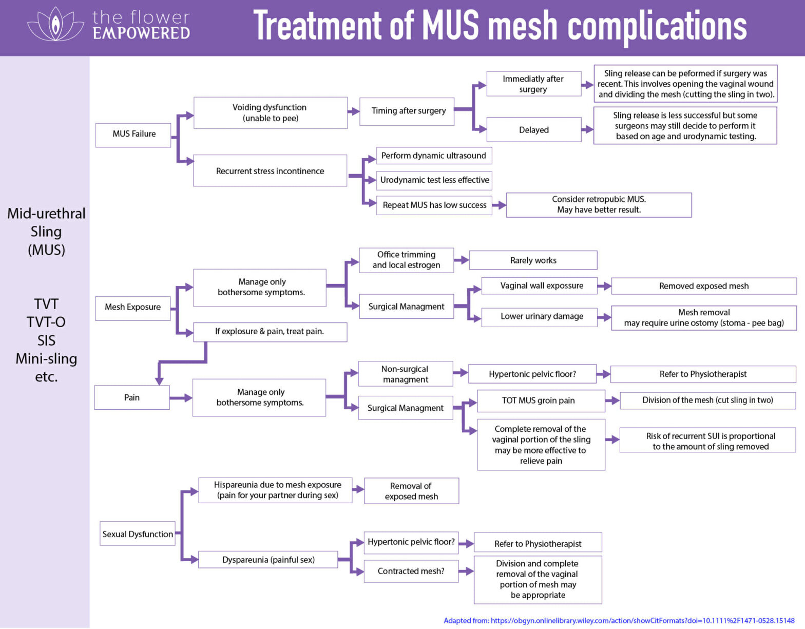 18 Considerations when planning Pelvic Mesh removal
